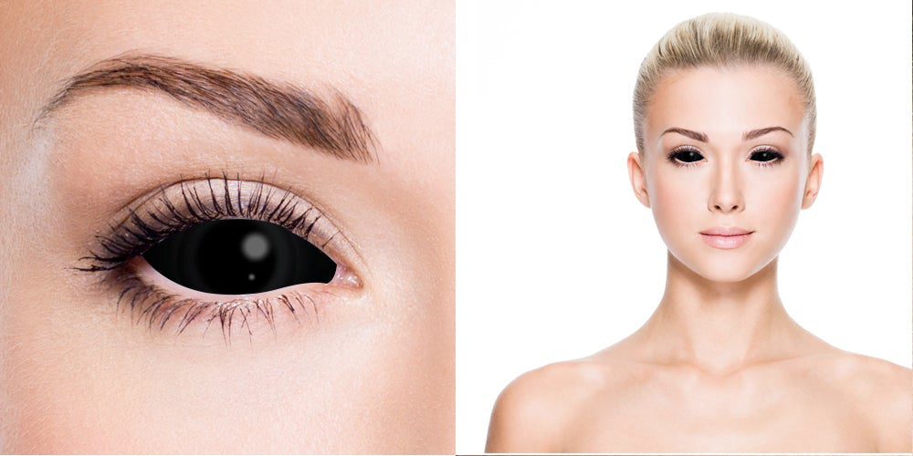 Sheer Joy Of Looking Scary With Sclera Contact Lenses – Halloween ...