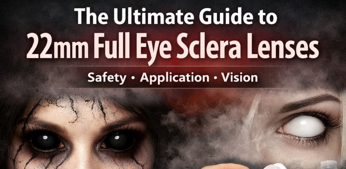 The Ultimate Guide to 22mm Full Eye Sclera Lenses: Safety, Application ...