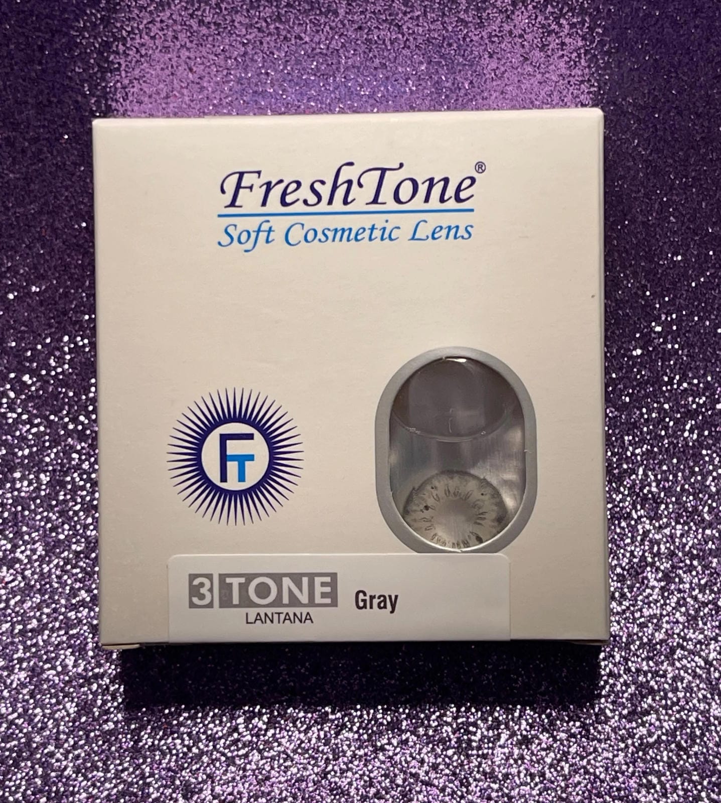 3 Tone FreshTone Lantana Gray – Halloween Contact Lenses