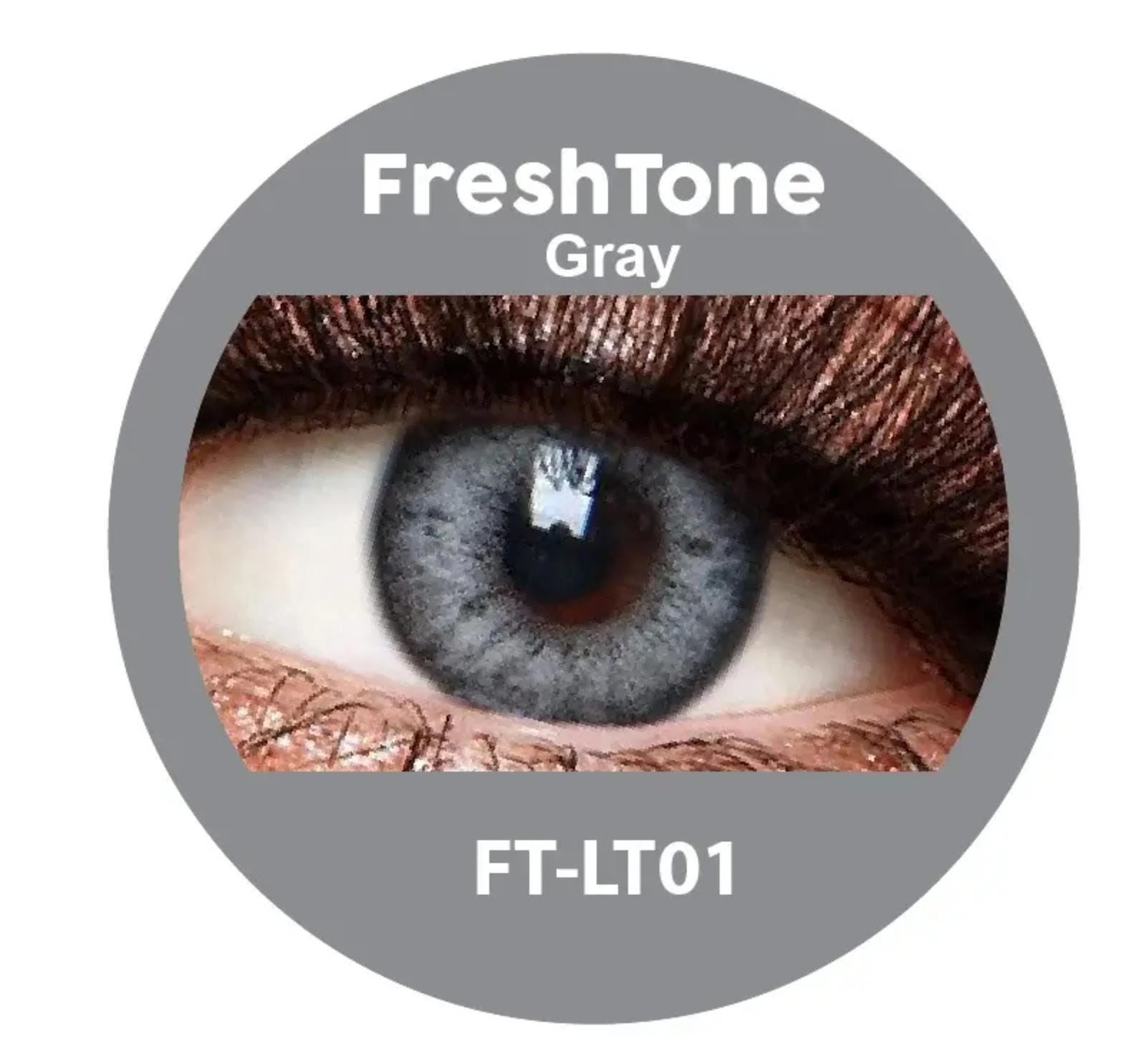 3 Tone FreshTone Lantana Gray – Halloween Contact Lenses