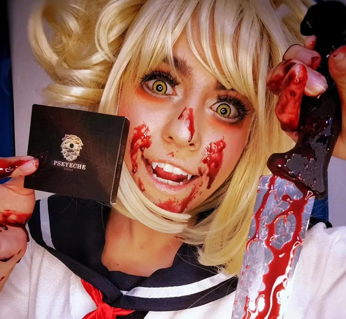 Himiko Toga Golden – Halloween Contact Lenses