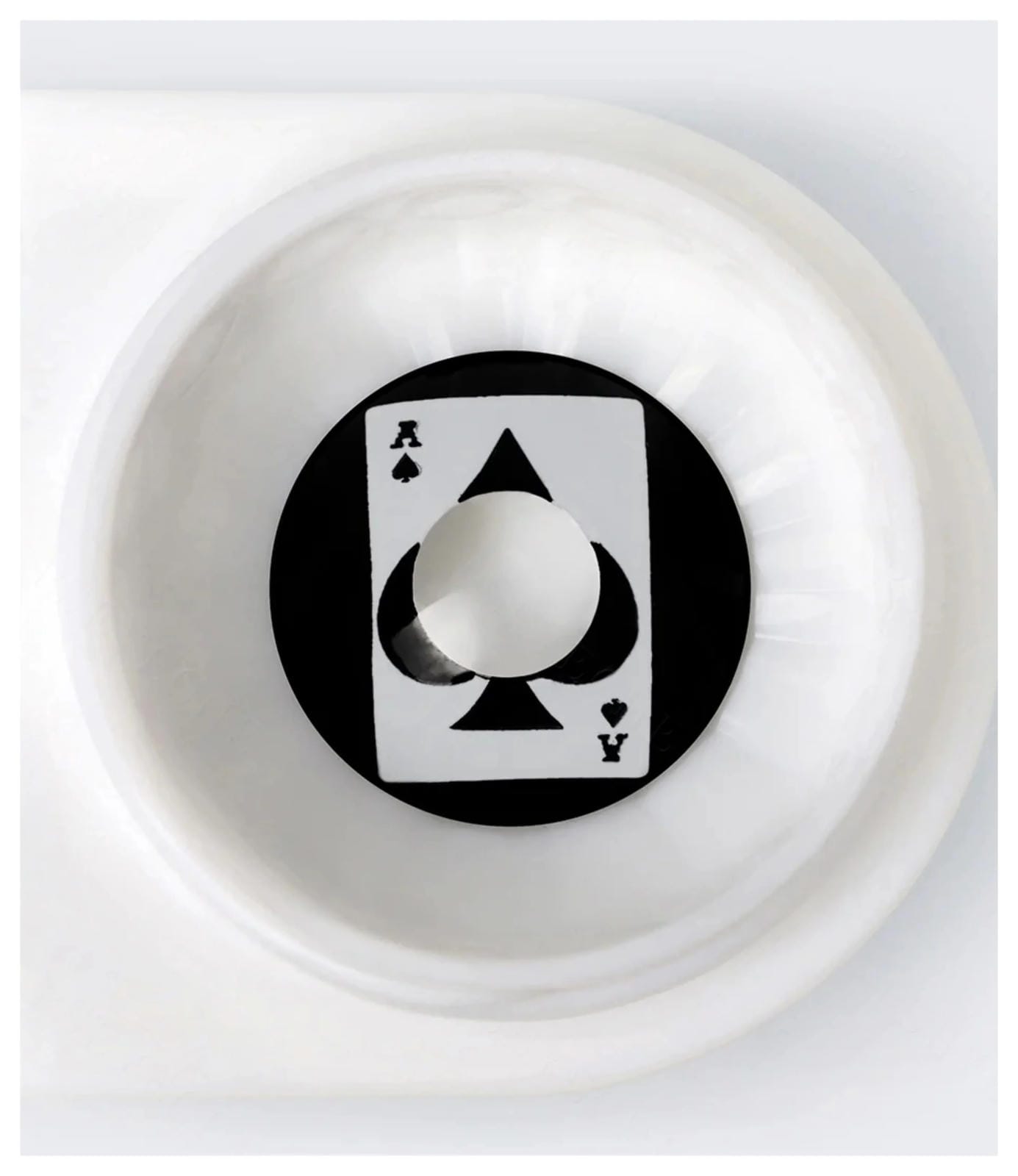 Ace Of Spades Card Contacts – Halloween Contact Lenses