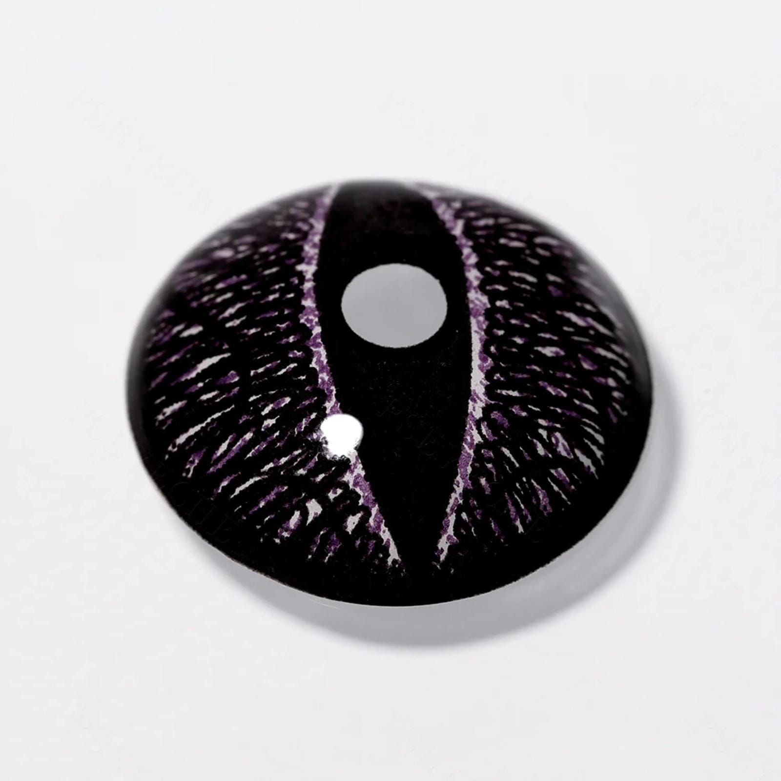 17mm Black Demon Mini Sclera Contacts – Halloween Contact Lenses