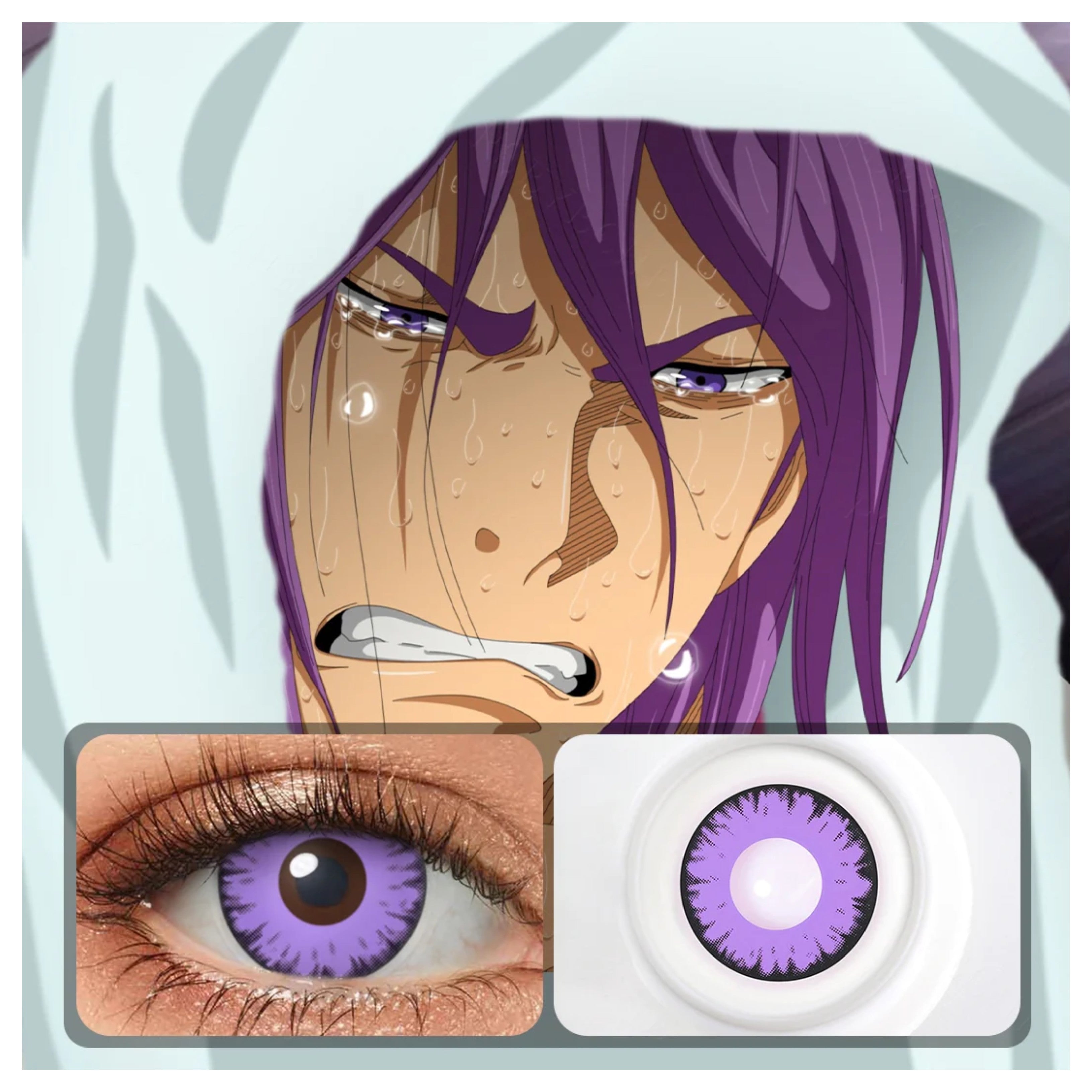 Purple Vampire Halloween Contacts – Halloween Contact Lenses