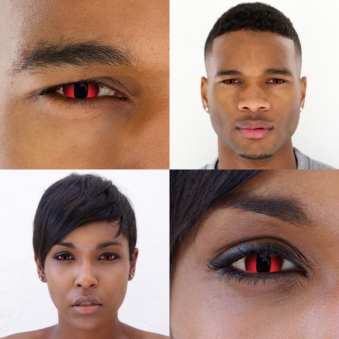 Devil Contact Lenses | Devil Eye Contact Lenses for Halloween & Fancy ...