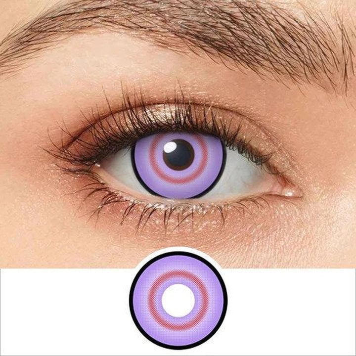 Purple Coloured Contact Lenses | Violet Coloured Eye Contacts ...