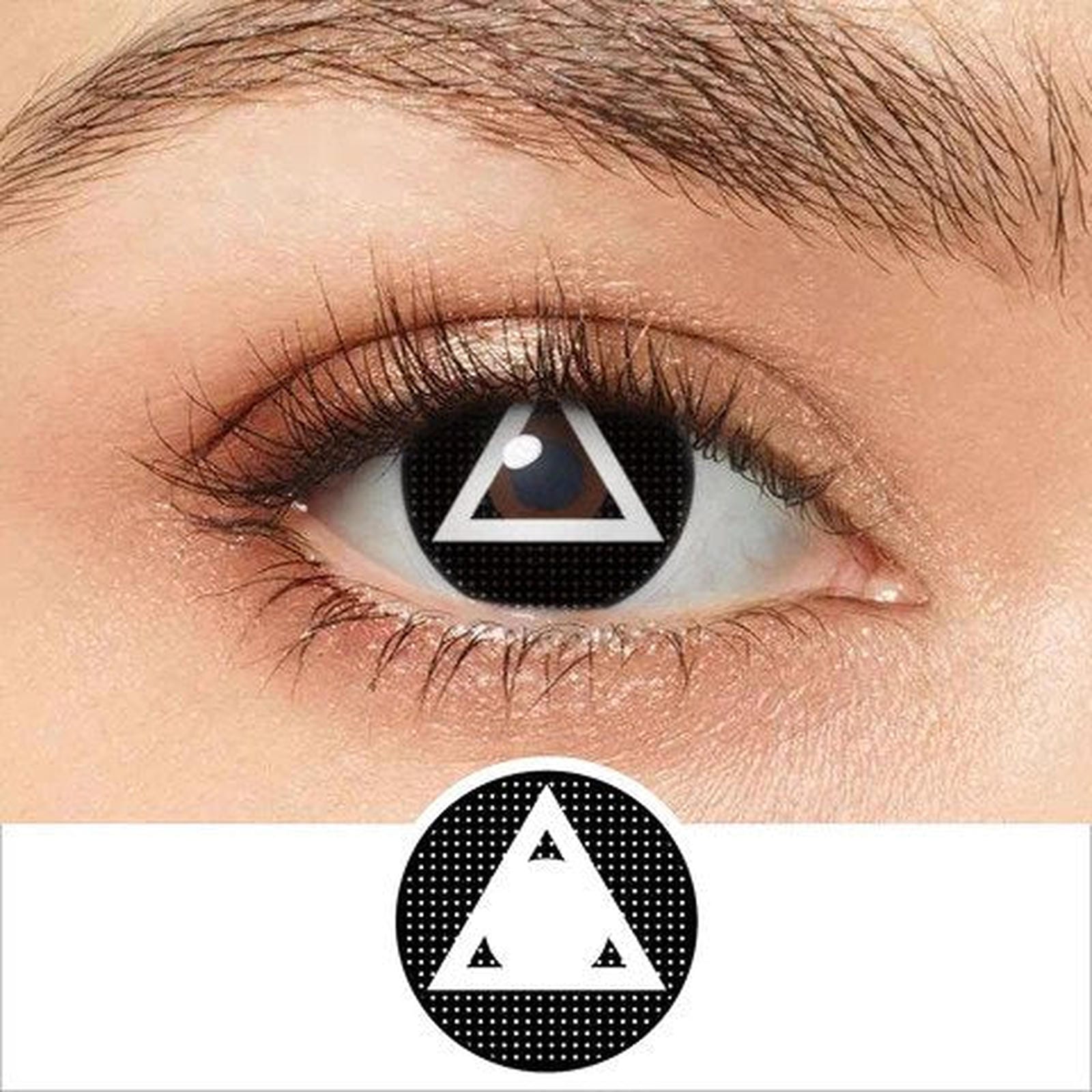 Squid Game Black Triangle – Halloween Contact Lenses