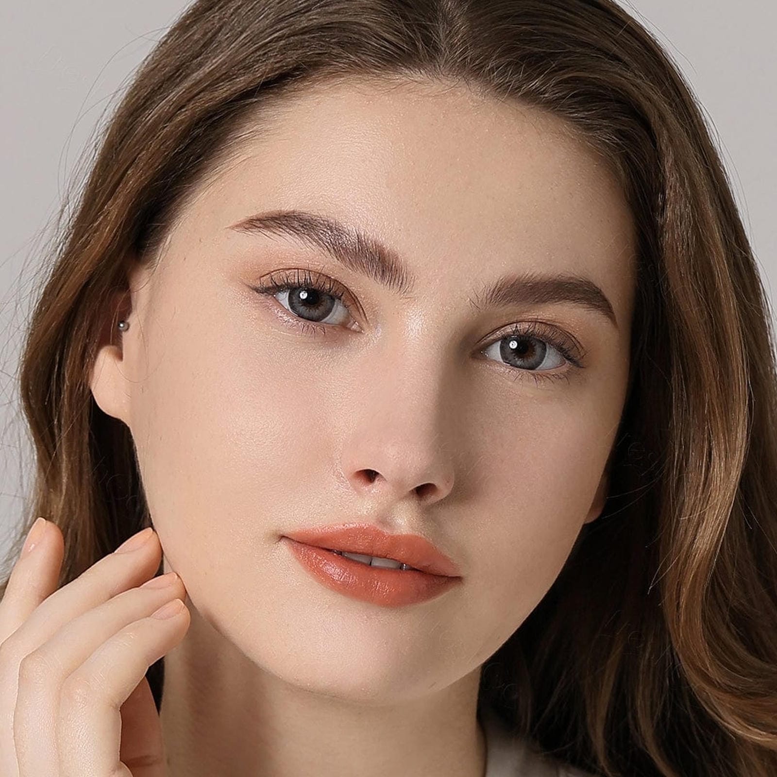 Diamond Glitter Gray Coloured Contacts – Halloween Contact Lenses